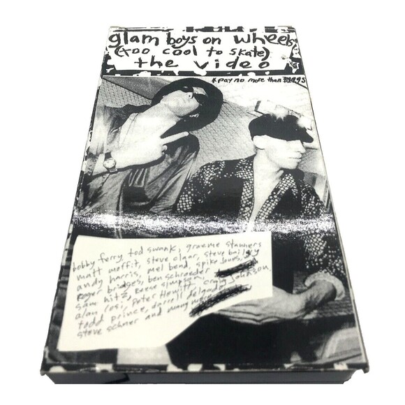 Media | Glam Boys On Wheels Too Cool To Skate Vhs The Foundation 199 ...